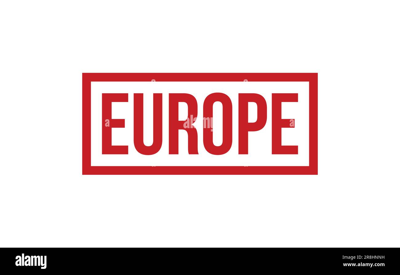 Europe stamp vector vectors hi-res stock photography and images - Alamy