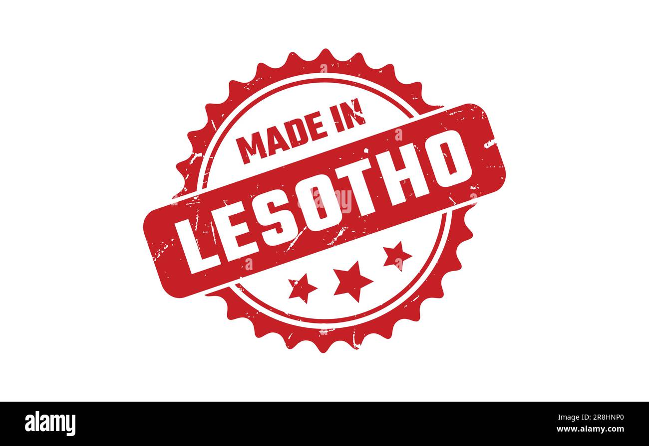Lesotho stamp Stock Vector Images - Alamy