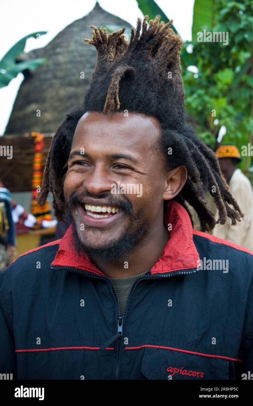 Rasta Man. Dorze Land. Chencha. Ethiopia Stock Photo - Alamy