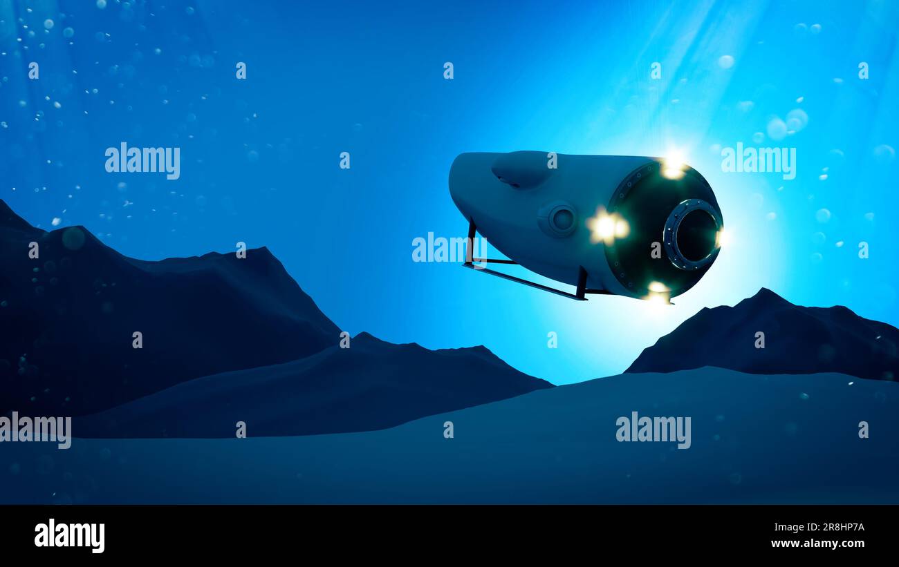 Titanic underwater hi-res stock photography and images - Alamy