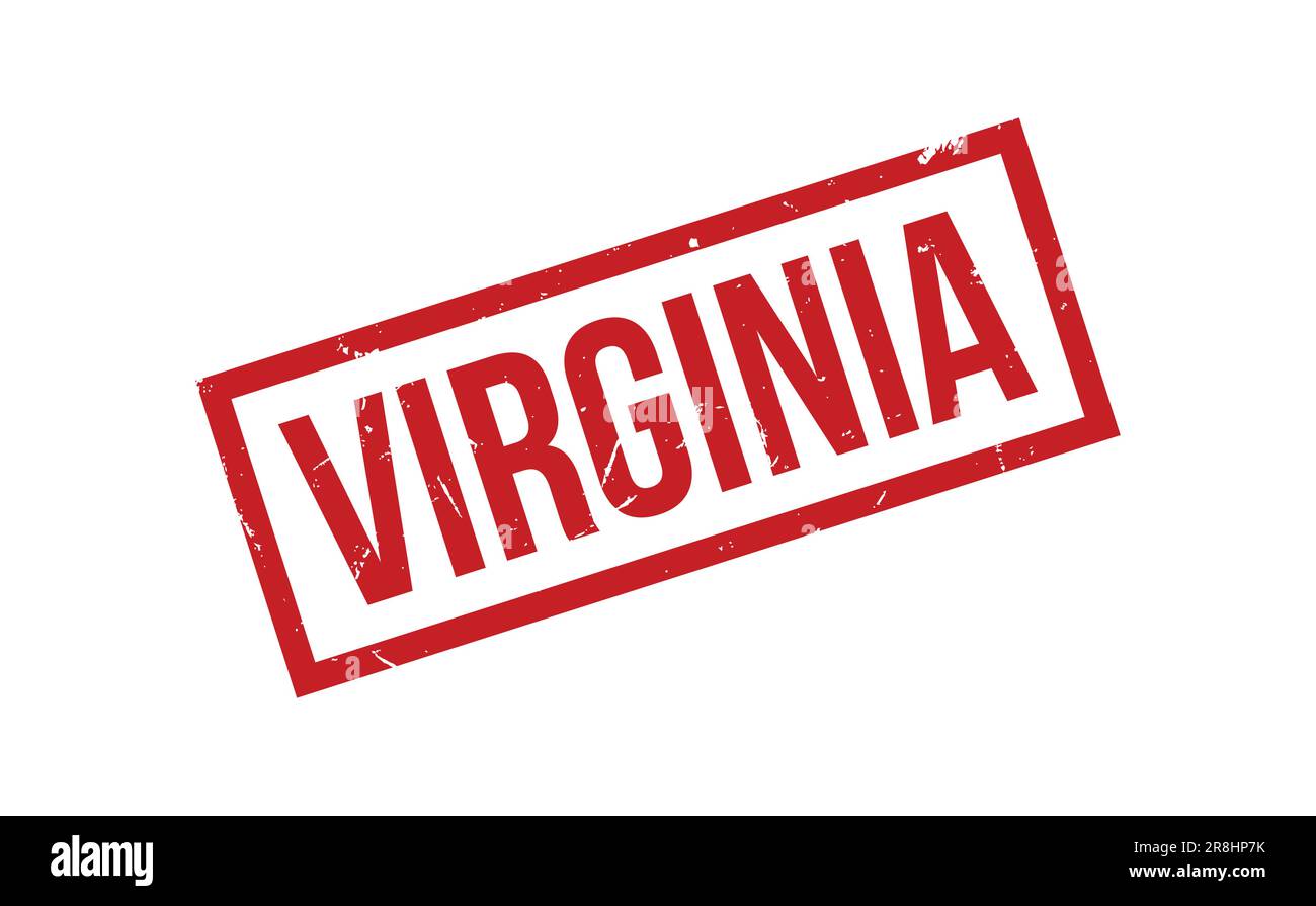Virginia stamp vector vectors hi-res stock photography and images - Alamy