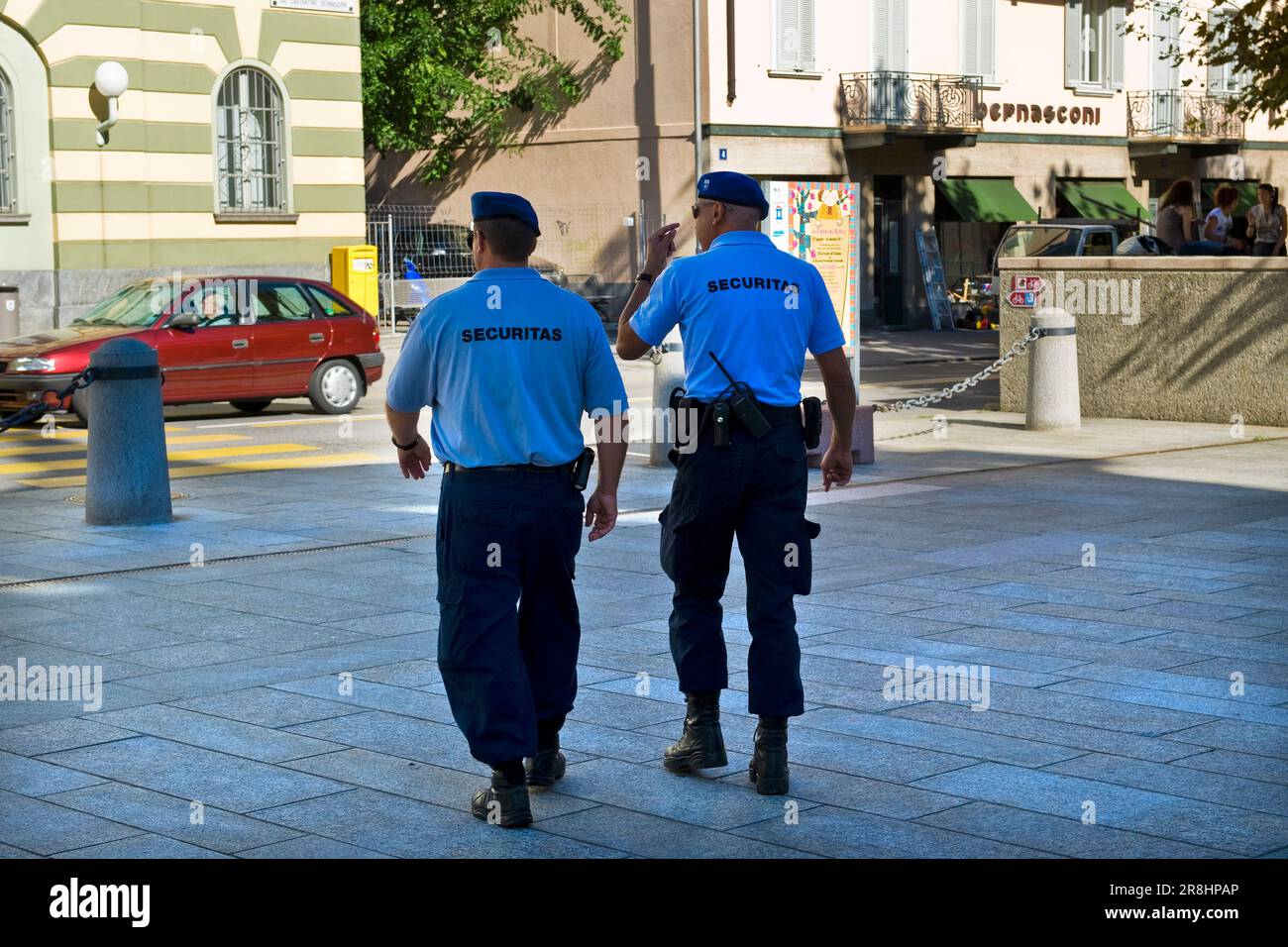 Security. Chiasso. Switzerland Stock Photo - Alamy