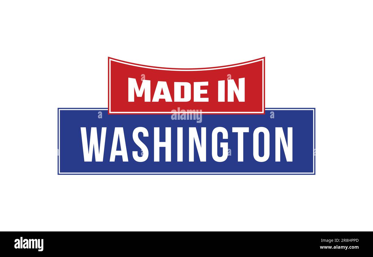 Washington stamp vector vectors hi-res stock photography and images - Alamy