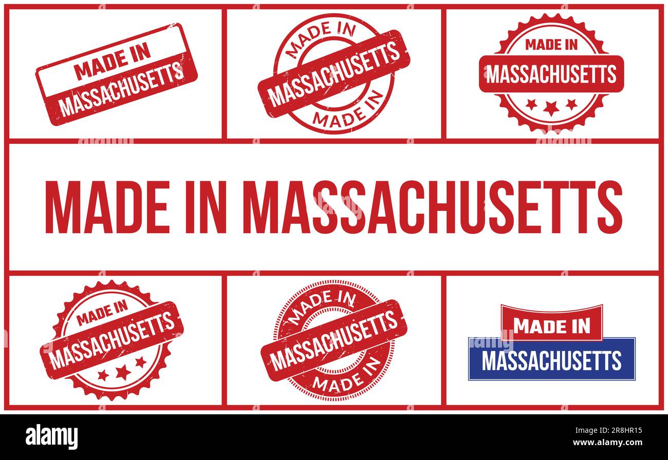 Massachusetts stamp vector vectors hi-res stock photography and images ...