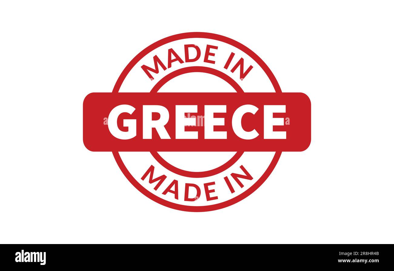 Made in greece vector vectors Stock Vector Images - Alamy