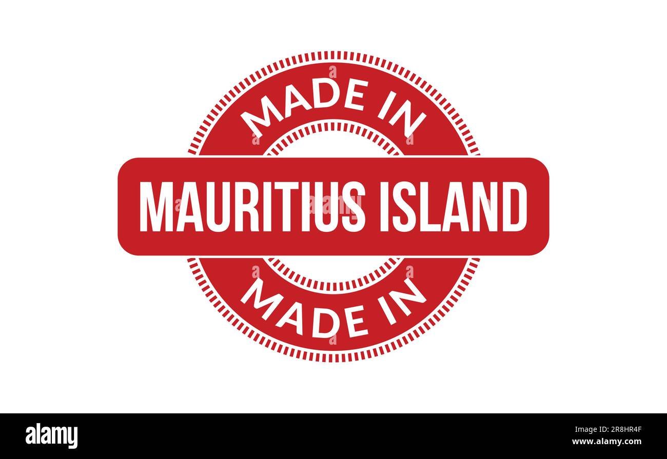 Made In Mauritius Island Rubber Stamp Stock Vector Image & Art - Alamy