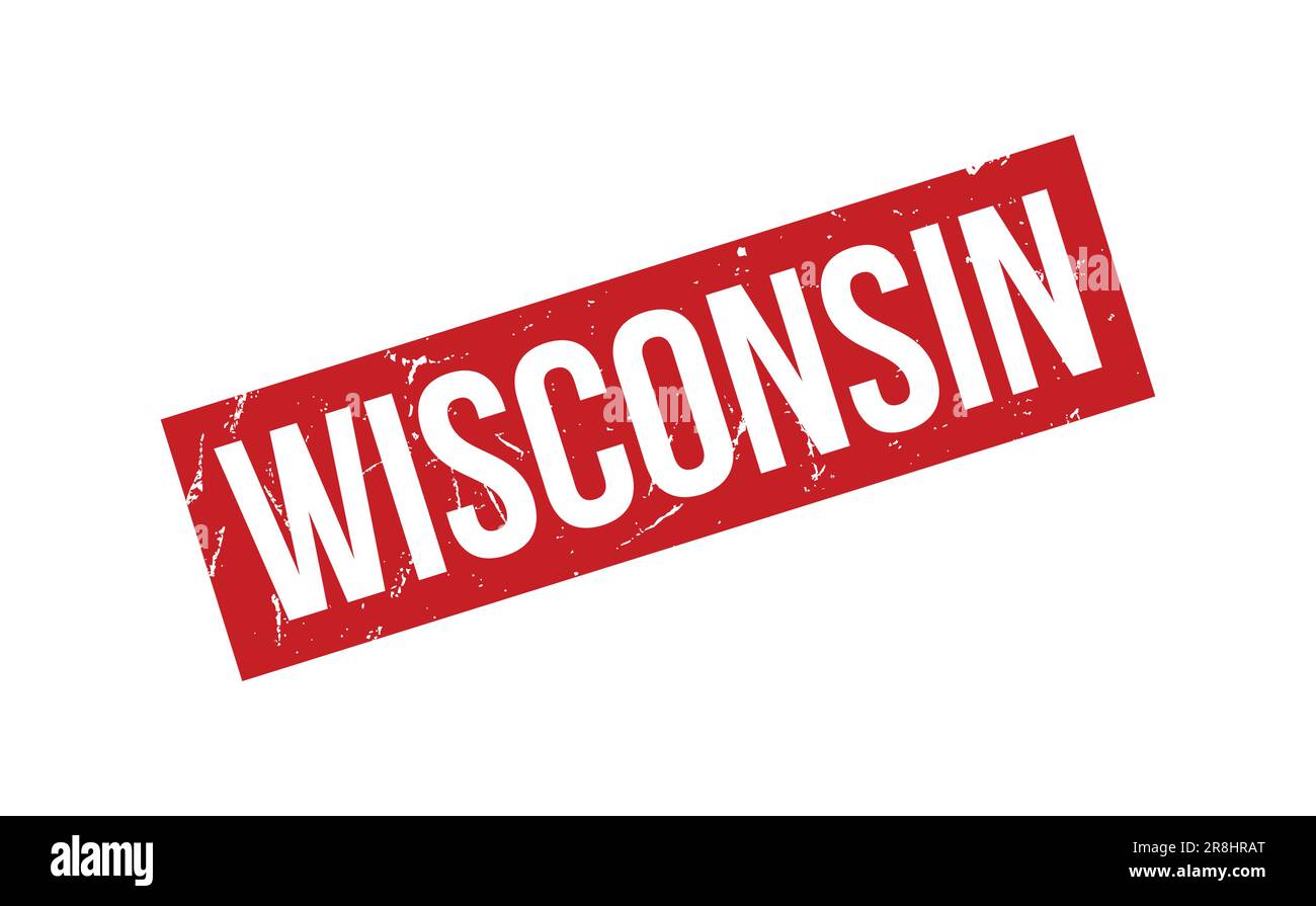 Wisconsin Rubber Stamp Seal Vector Stock Vector Image & Art - Alamy