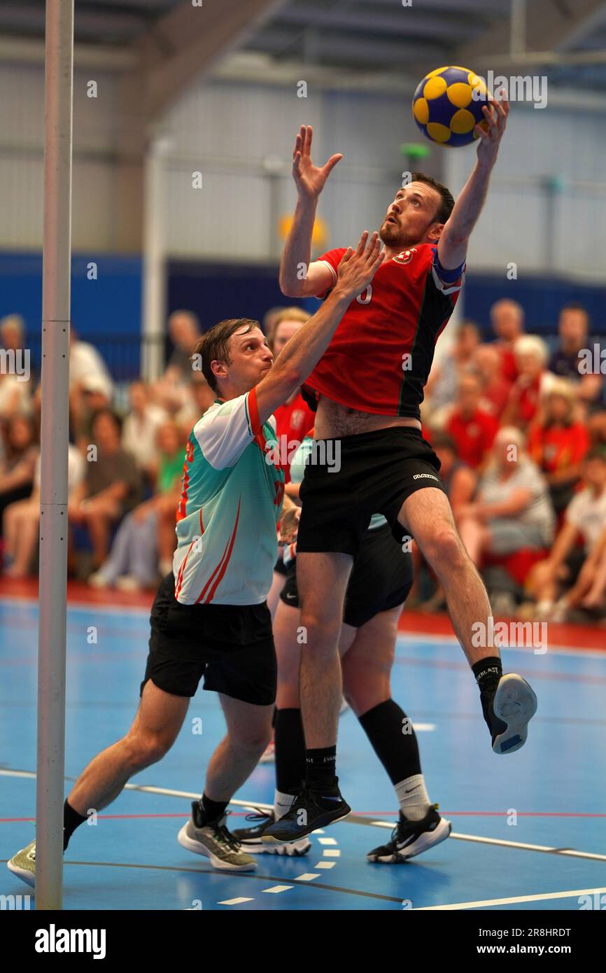 International korfball hi-res stock photography and images - Alamy