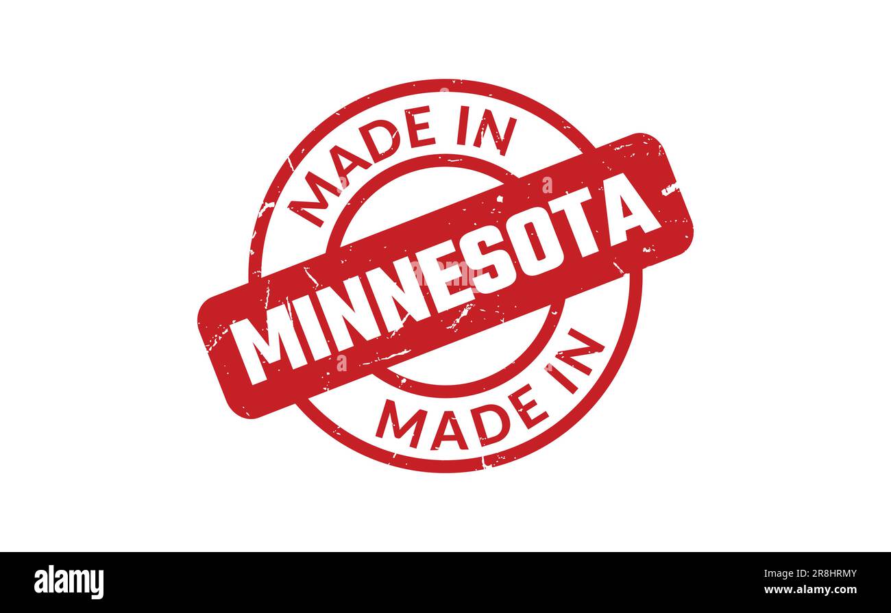 Minnesota stamp vector vectors hi-res stock photography and images - Alamy