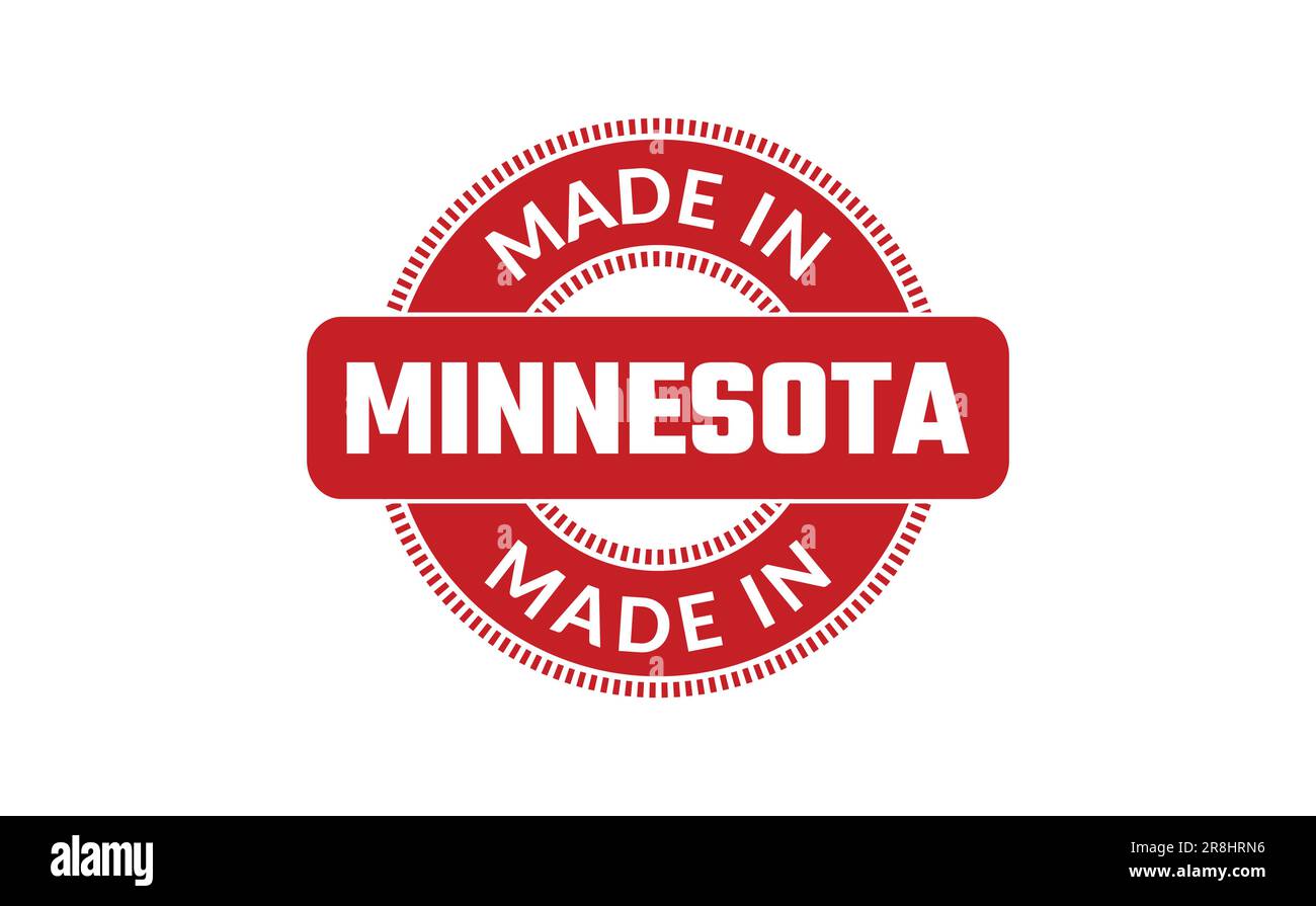 Minnesota stamp vector vectors hi-res stock photography and images - Alamy
