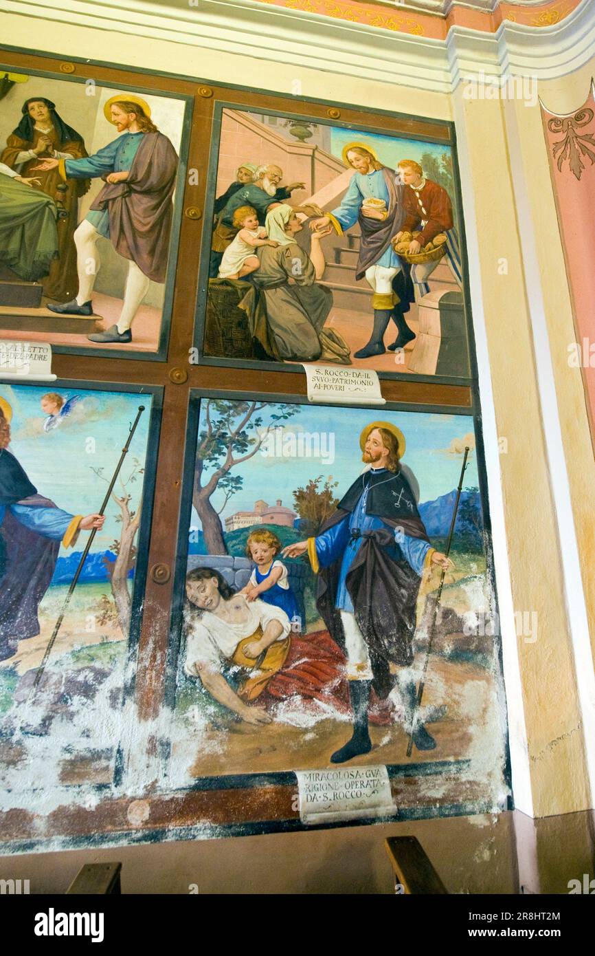 St rocco painting hi-res stock photography and images - Alamy