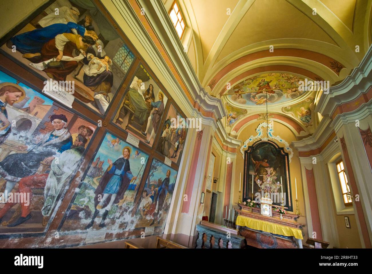 St rocco painting hi-res stock photography and images - Alamy