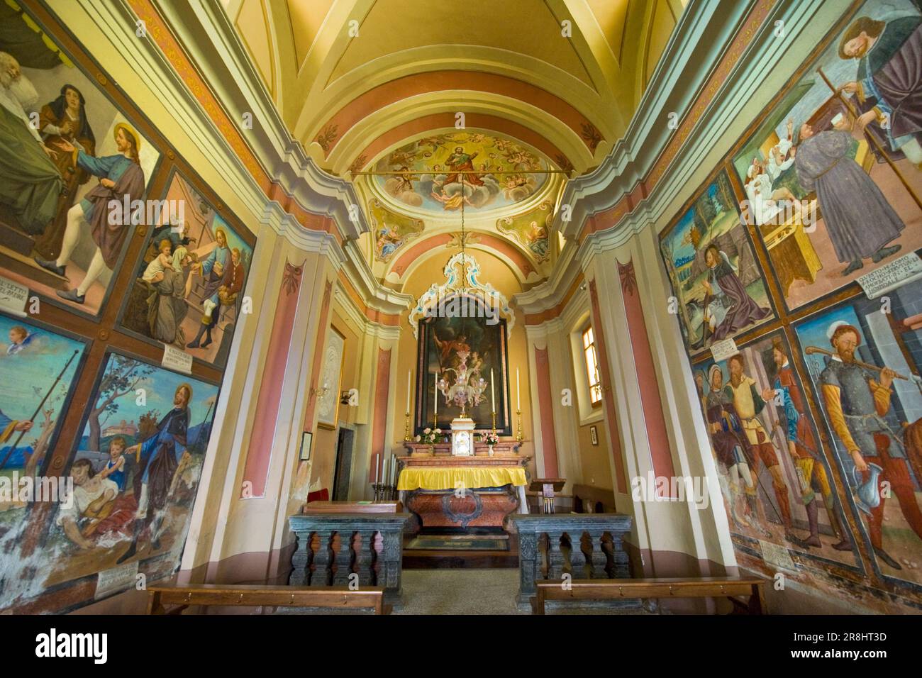 St rocco painting hi-res stock photography and images - Alamy