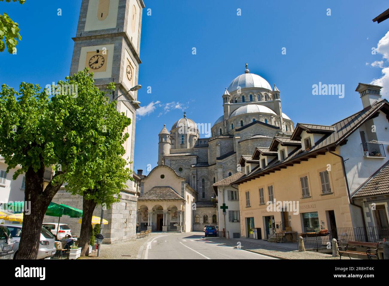 Santuario della madonna del sangue re italy hi-res stock photography ...