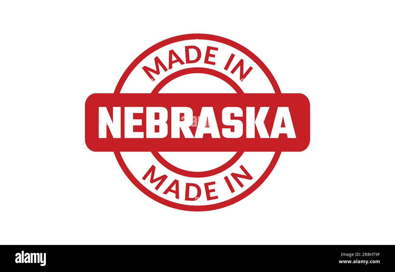 Nebraska stamp Stock Vector Images - Alamy