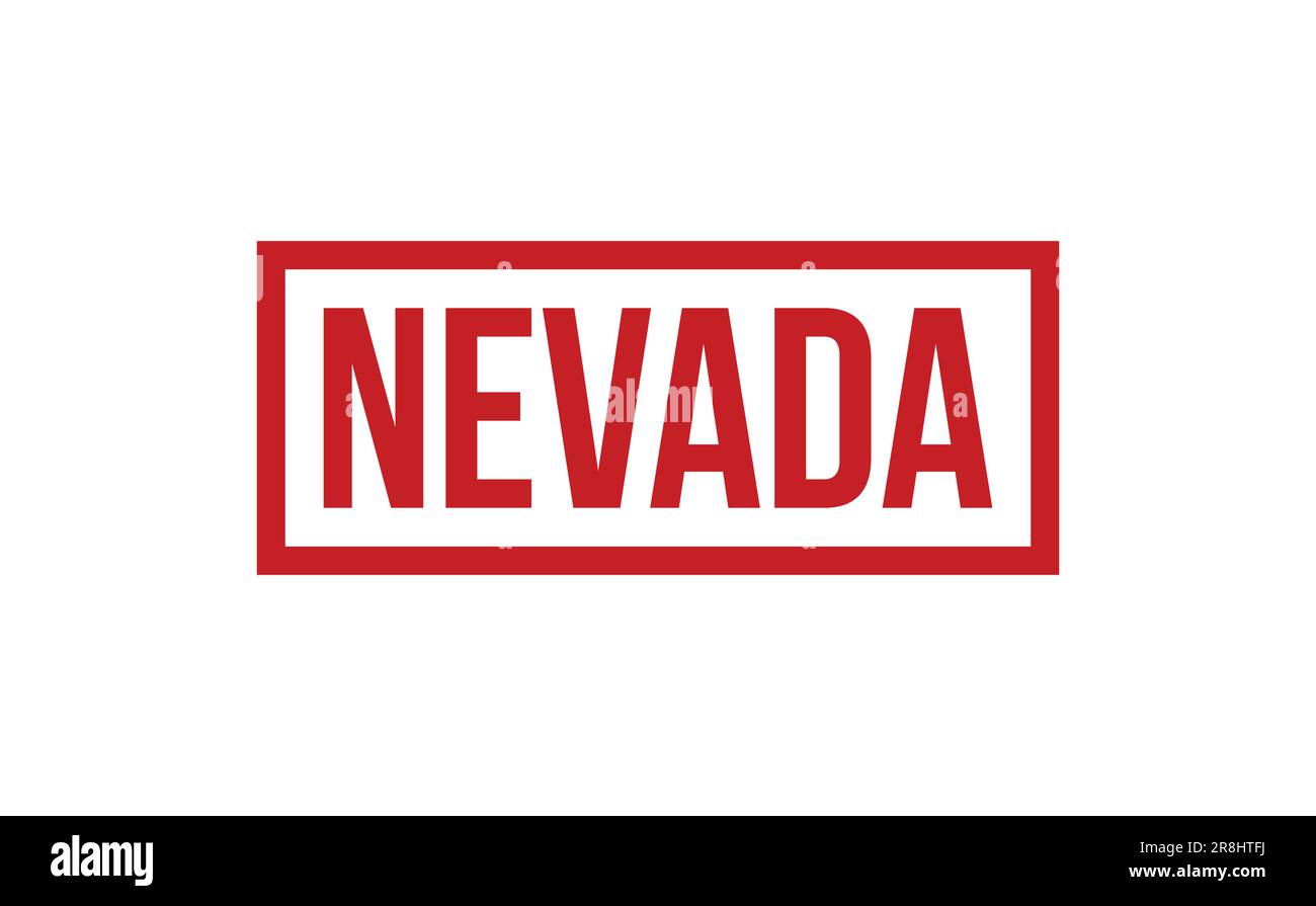 Nevada Rubber Stamp Seal Vector Stock Vector Image & Art - Alamy