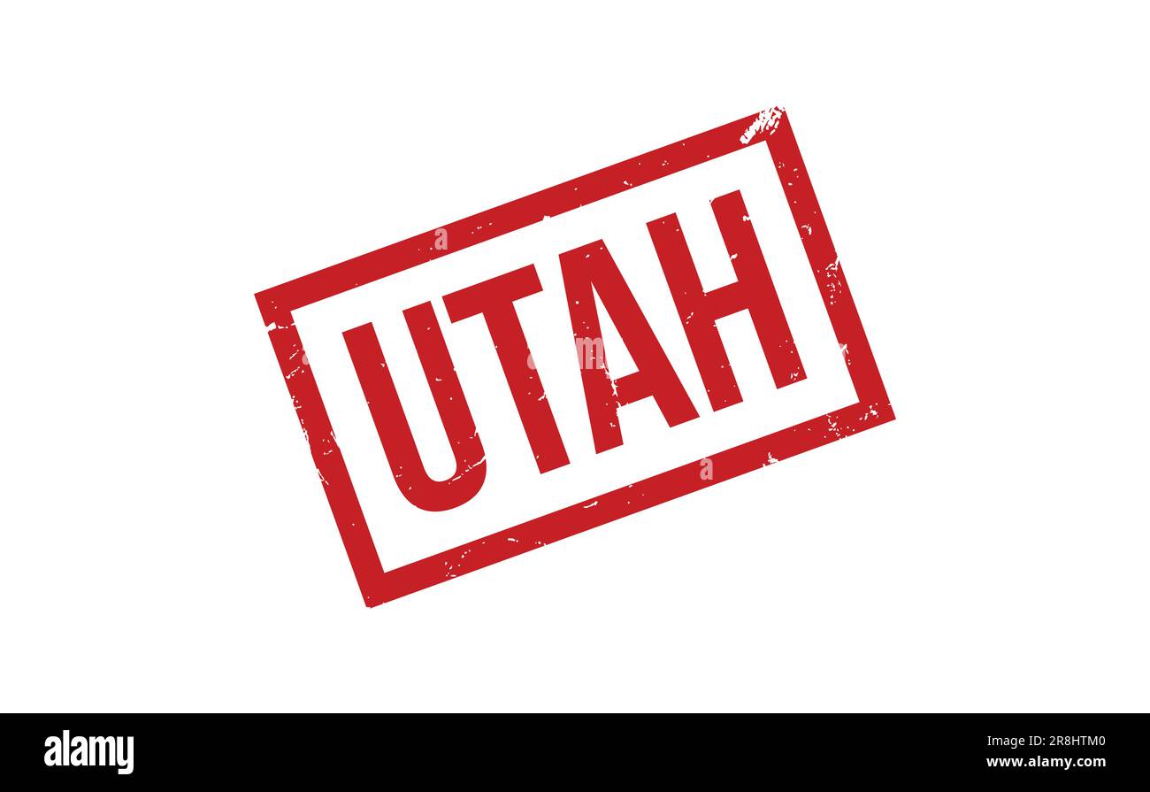 Utah Rubber Stamp Seal Vector Stock Vector Image & Art - Alamy