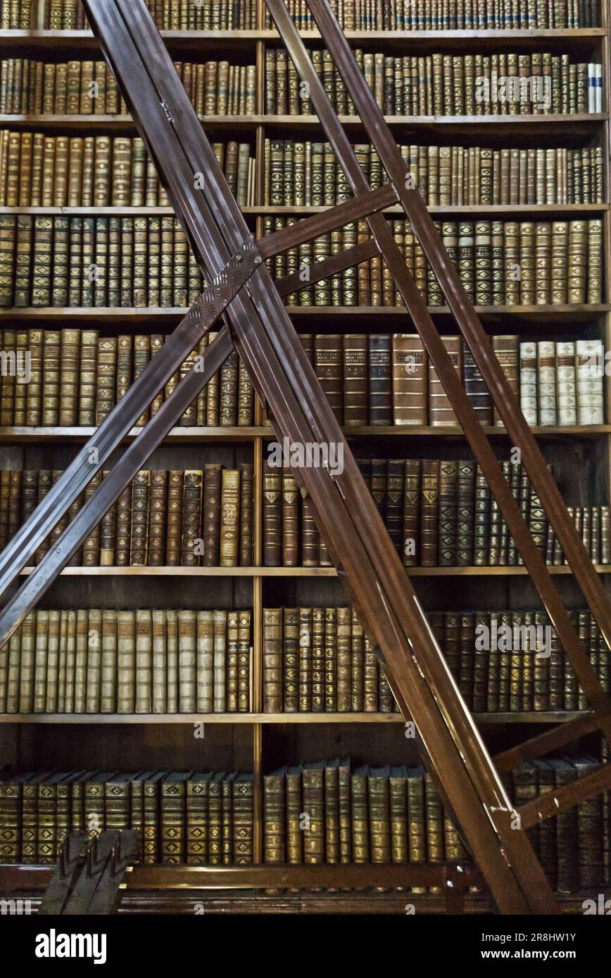 Books of national library in vienna Stock Photo - Alamy
