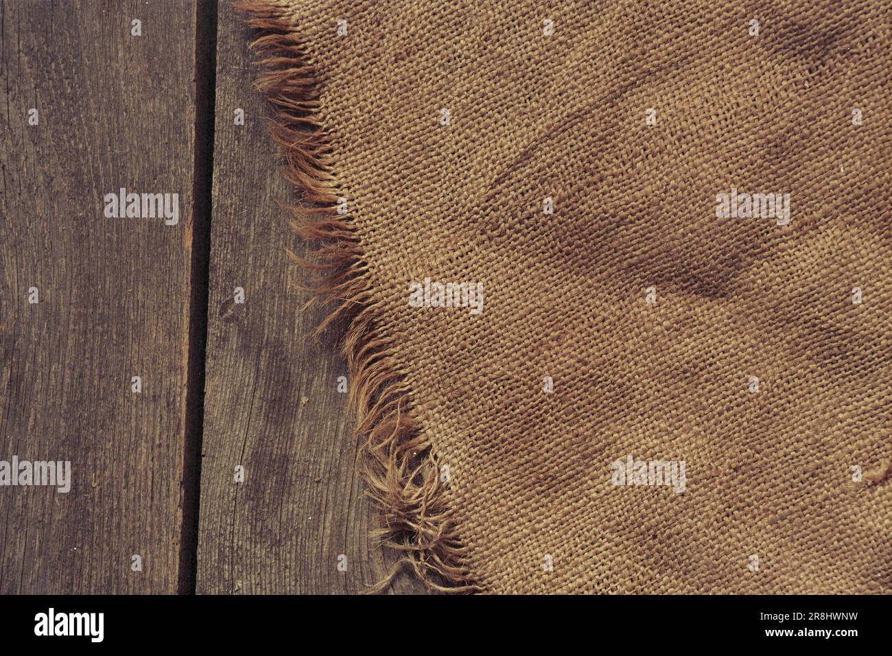 Burlap banner hi-res stock photography and images - Alamy