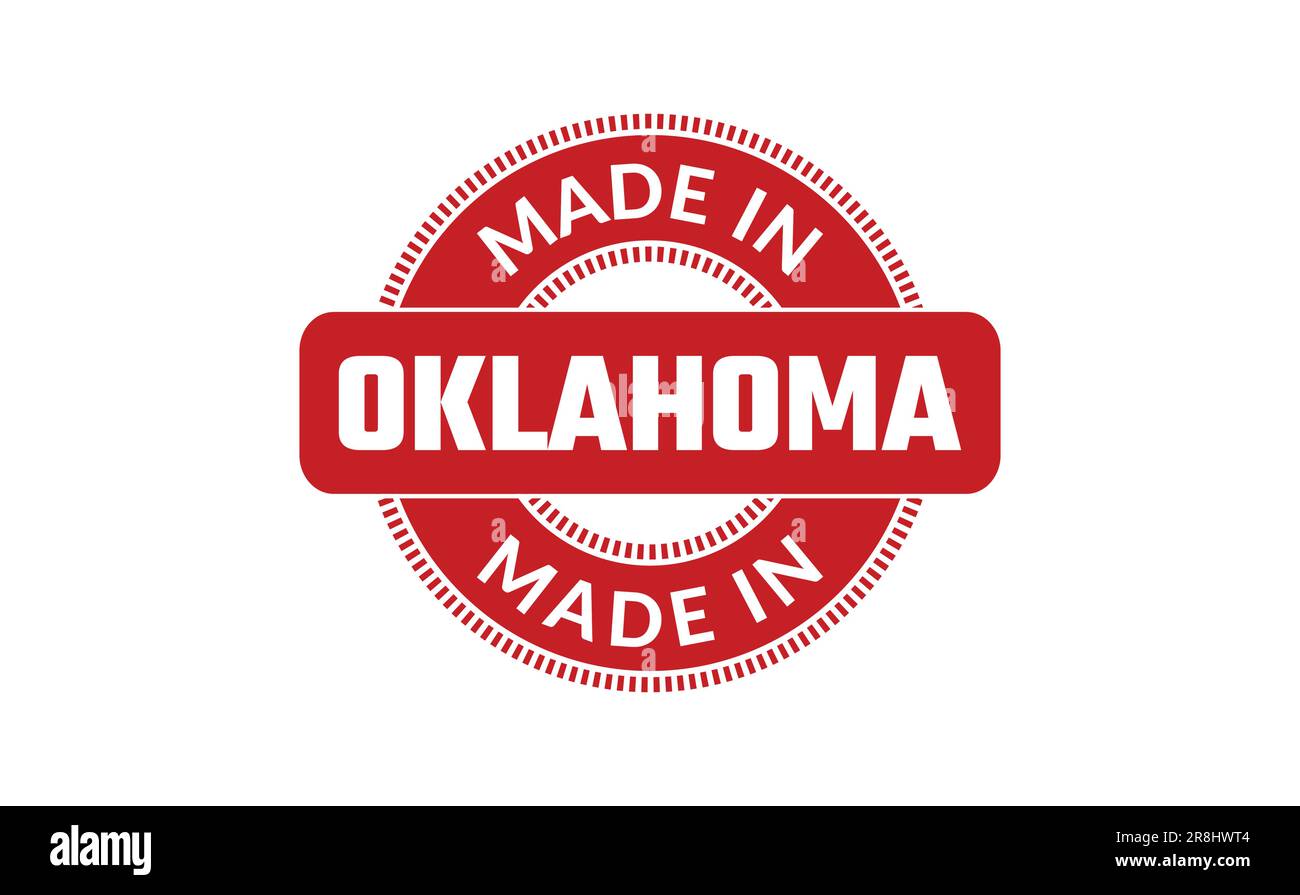 Made In Oklahoma Rubber Stamp Stock Vector Image & Art - Alamy