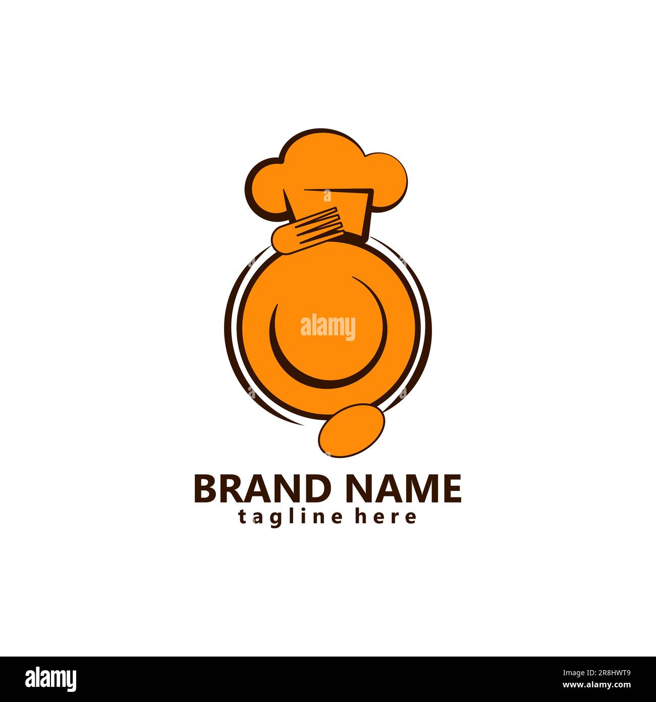 dinner restaurant logo vector illustration Stock Vector Image & Art - Alamy