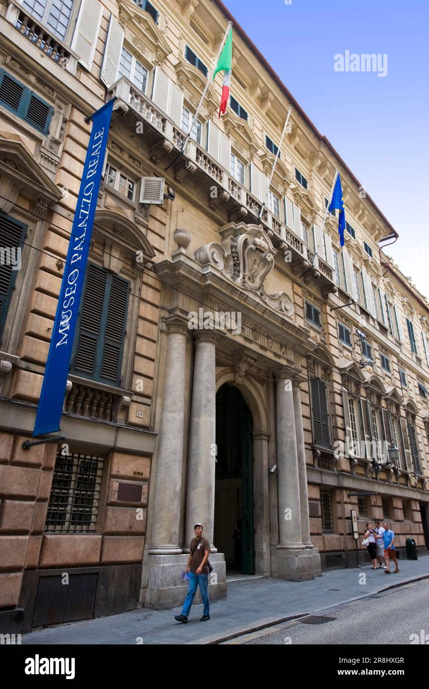 Liguria genoa royal palace hi-res stock photography and images - Alamy