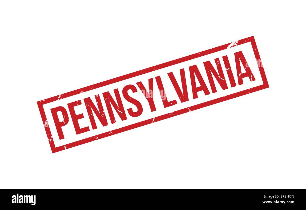 Pennsylvania Rubber Stamp Seal Vector Stock Vector Image & Art - Alamy