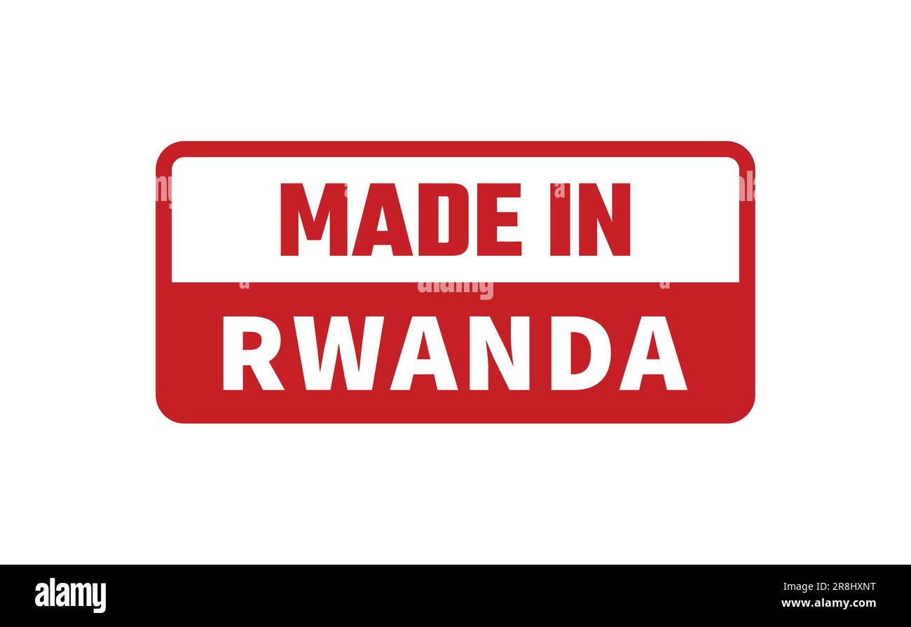 Made in rwanda stamp hi-res stock photography and images - Alamy