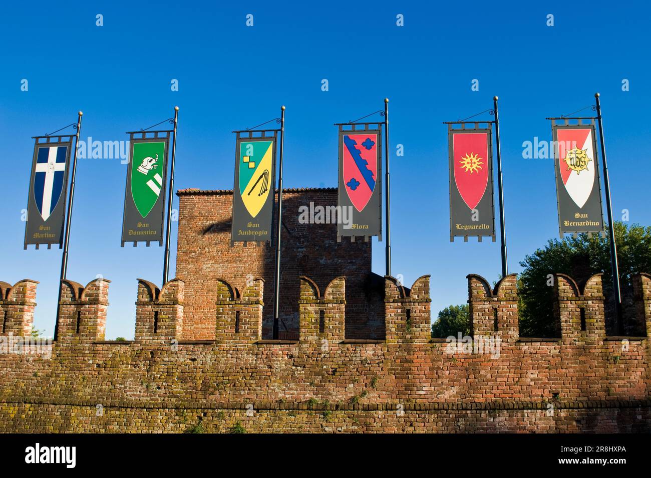 Visconti Castle. Legnano. Lombardy. Italy Stock Photo - Alamy