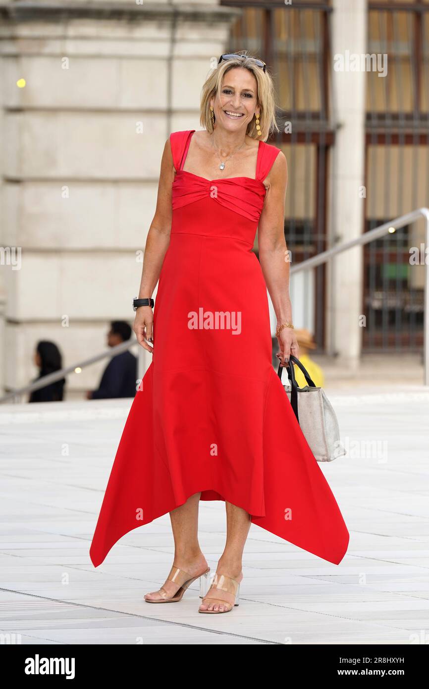 Emily Maitlis attends the Victoria & Albert summer party to celebrate ...