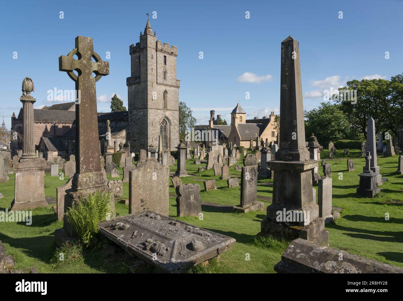 Historic graveyard of Stirling Stock Photo - Alamy