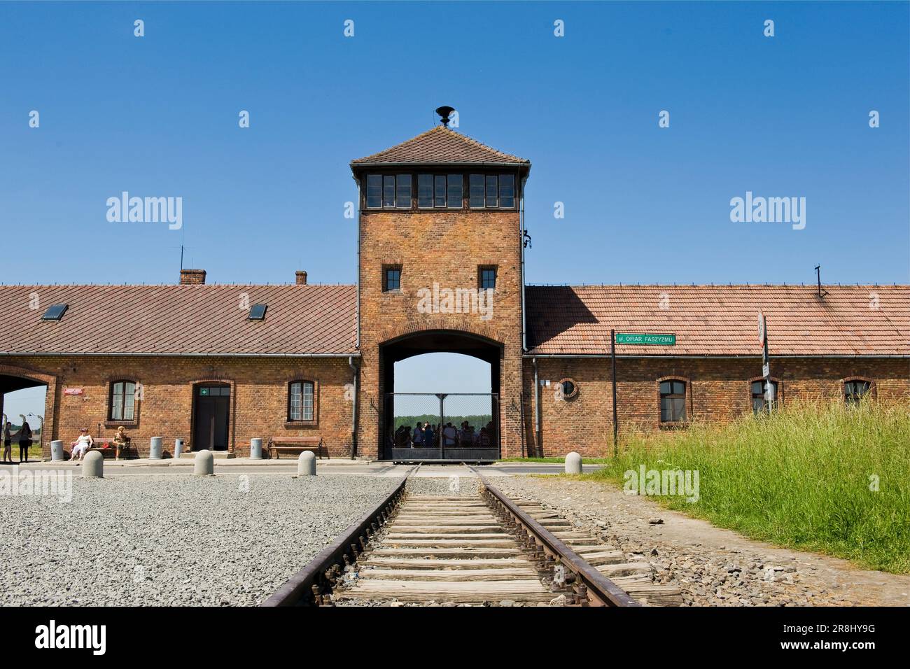 Poland. Auschwitz-birkenau. Concentration Camp Stock Photo - Alamy