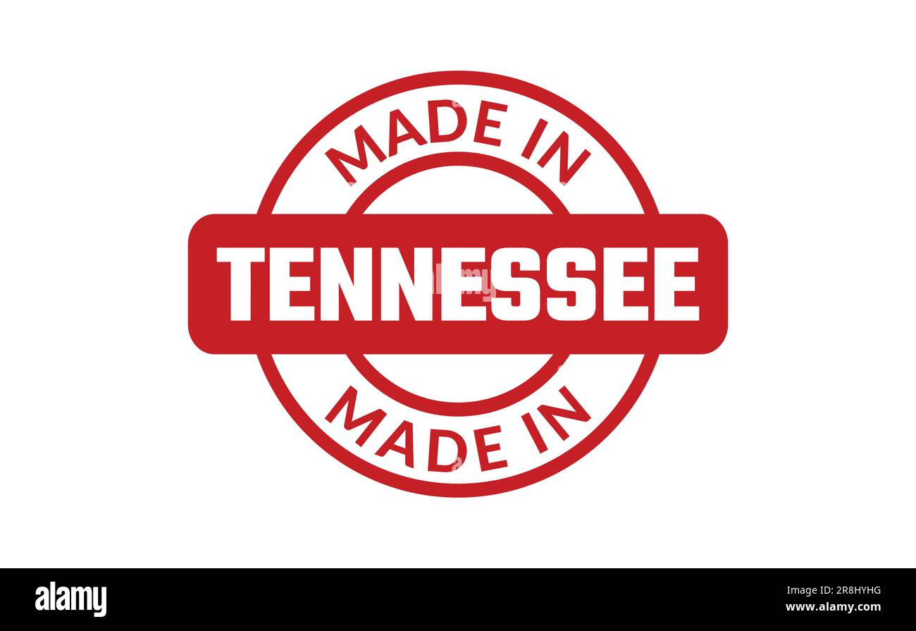 Made In Tennessee Rubber Stamp Stock Vector Image & Art - Alamy