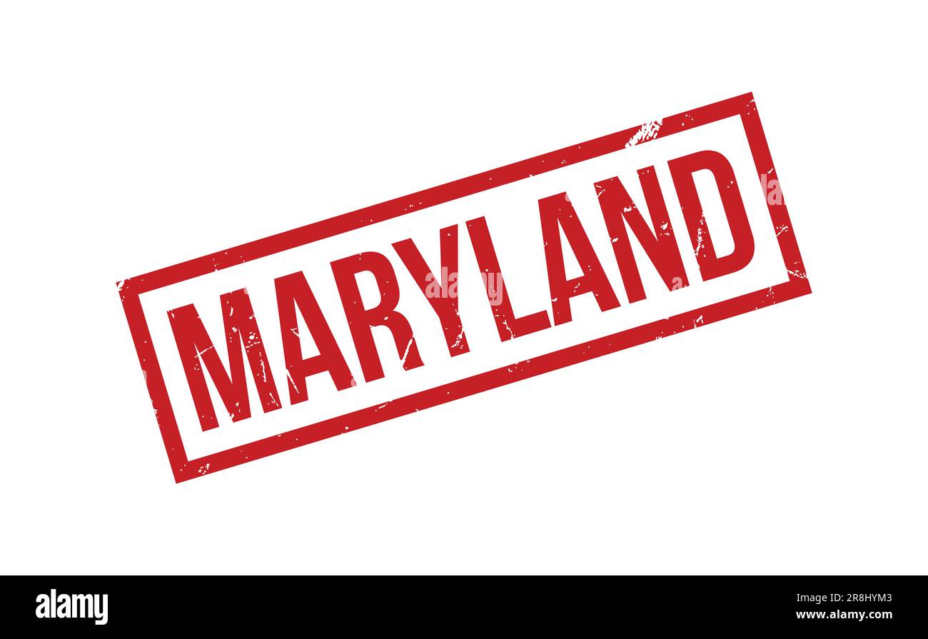 Maryland stamp vector vectors hi-res stock photography and images - Alamy