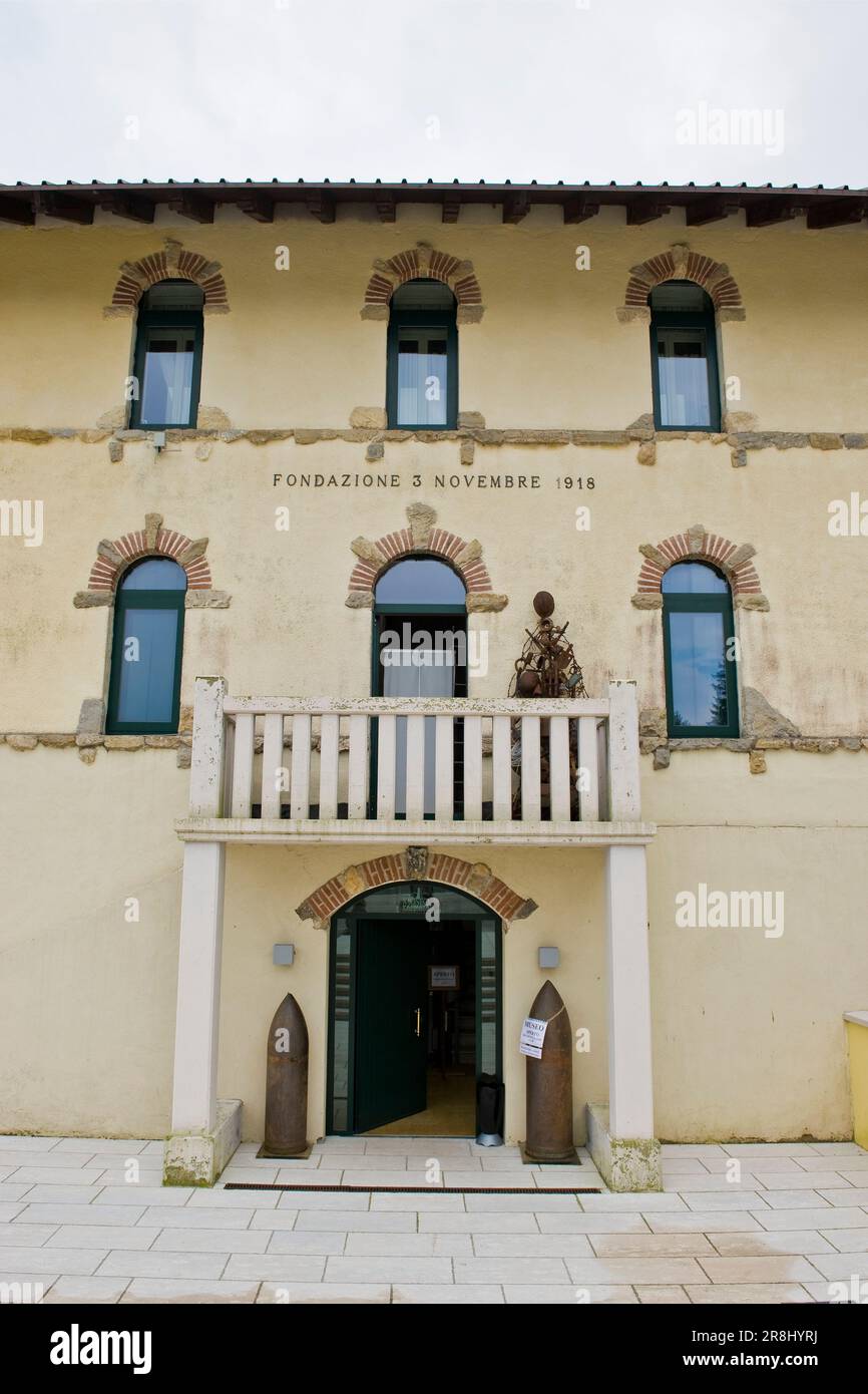 Ossario Del Pasubio. Colle Bellavista Stock Photo - Alamy