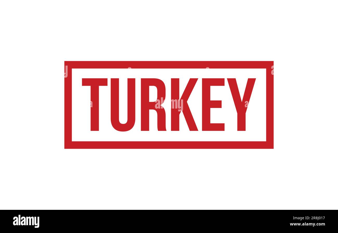 Turkey stamp vector vectors hi-res stock photography and images - Alamy