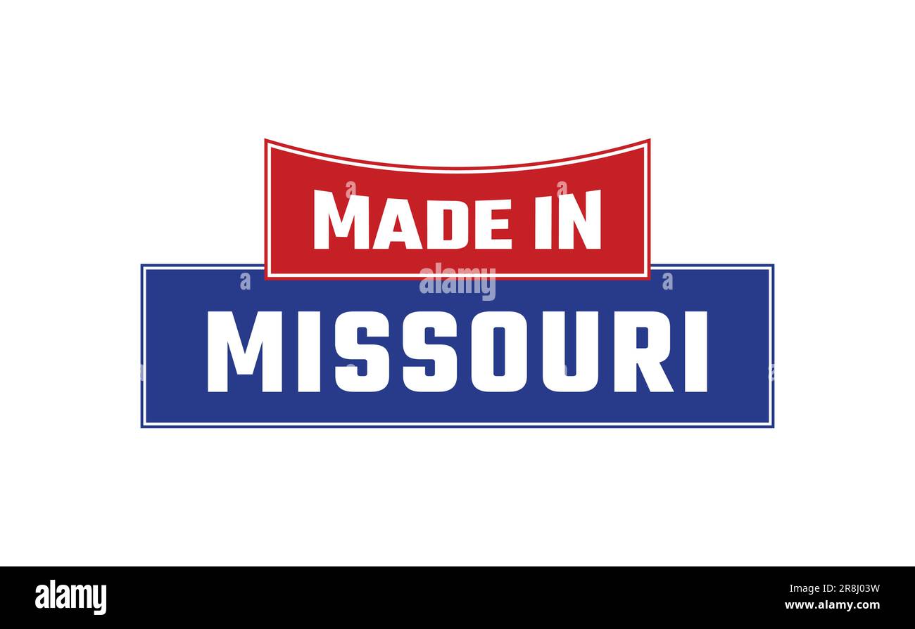 Made In Missouri Seal Vector Stock Vector Image & Art - Alamy