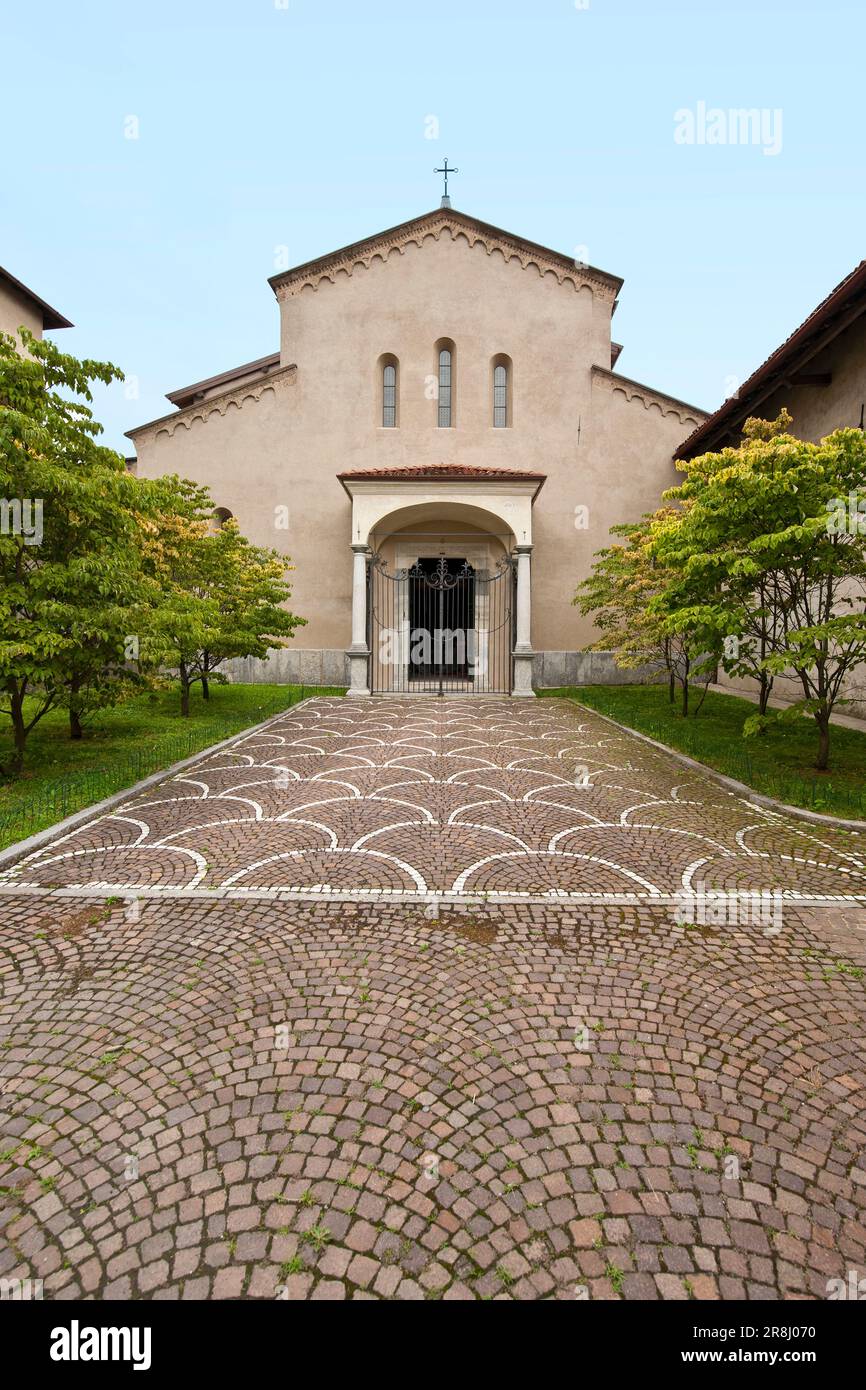 San Calocero Church. Civate Stock Photo - Alamy