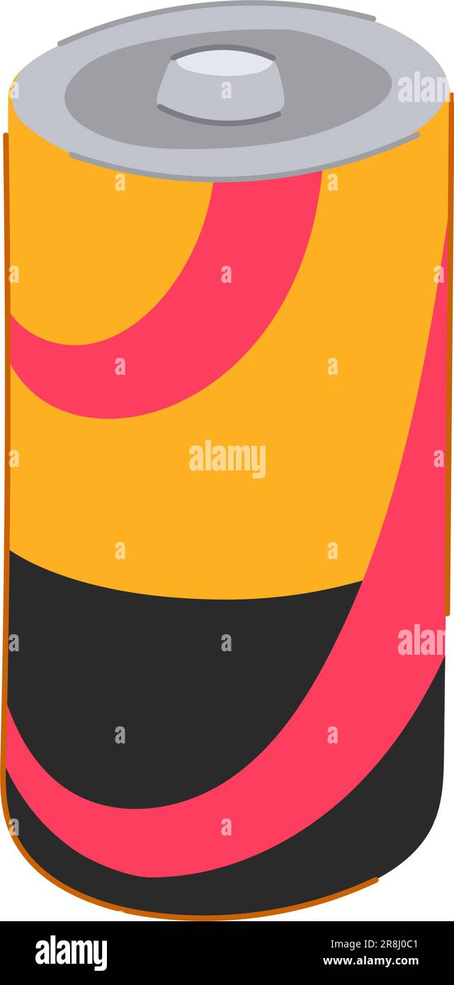 symbol battery energy cartoon vector illustration Stock Vector Image ...