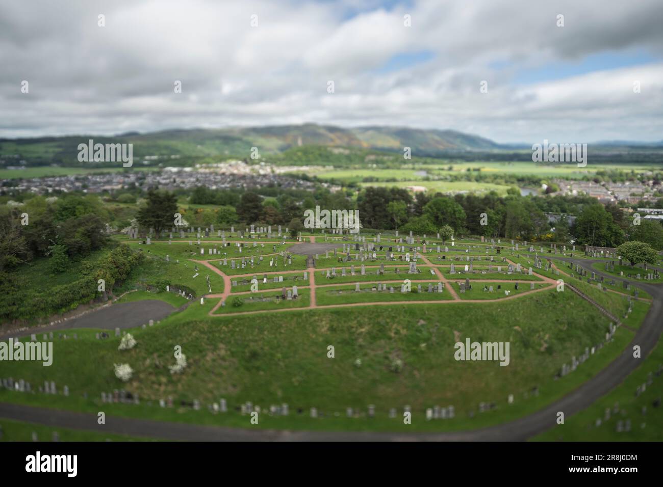 Historic graveyard of Stirling Stock Photo - Alamy