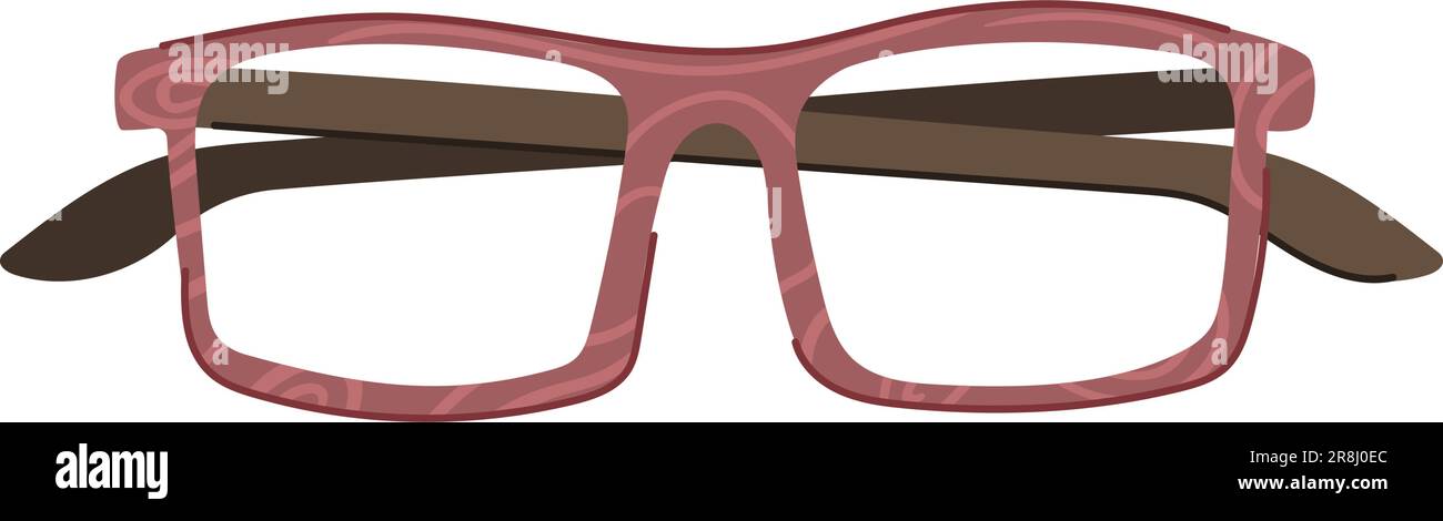 Screen Computer Glasses Cartoon Vector Illustration Stock Vector Image And Art Alamy