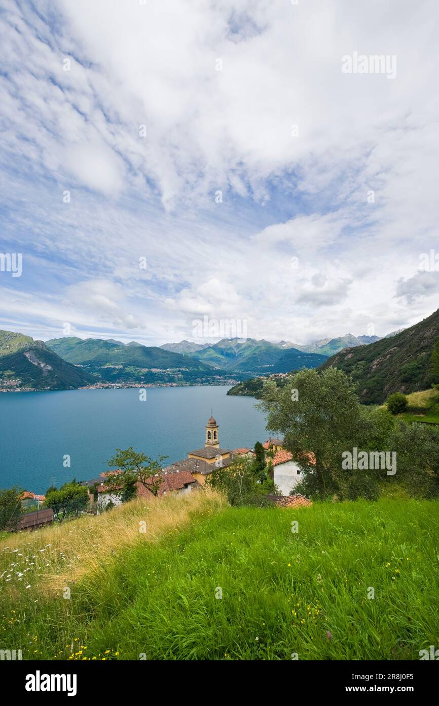 View lake como seen hi-res stock photography and images - Alamy