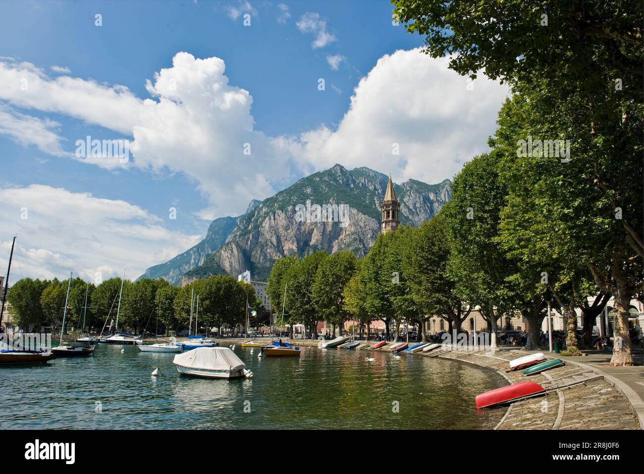 Como Lake. Lecco. Italy Stock Photo - Alamy