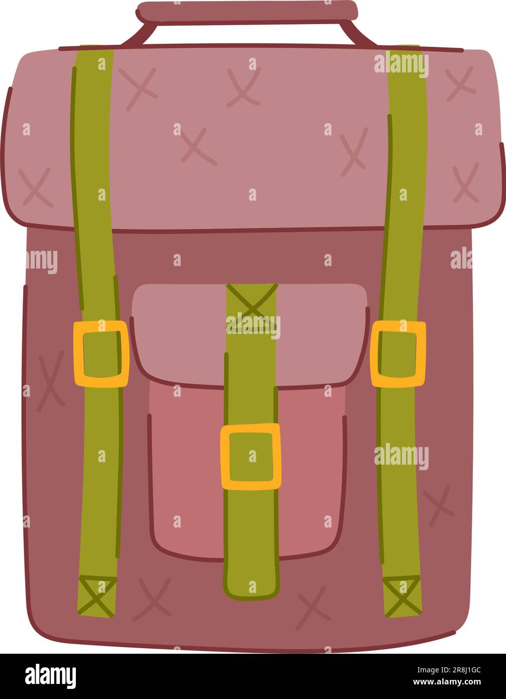 accessory laptop bag cartoon vector illustration Stock Vector Image ...