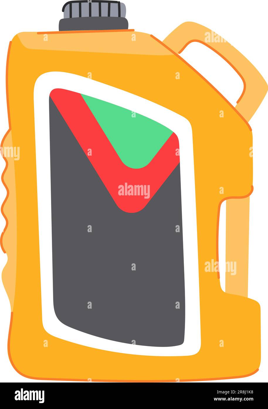 engine motor oil cartoon vector illustration Stock Vector Image & Art ...