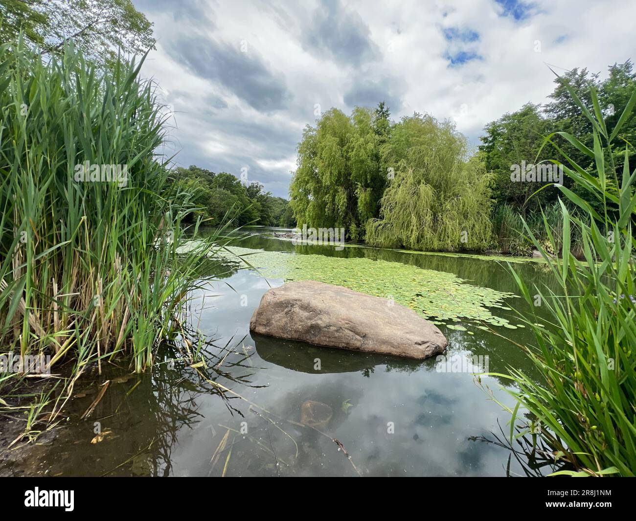 Natural scene at LeFrak Center. at Lakeside in Prospect Park, Brooklyn ...