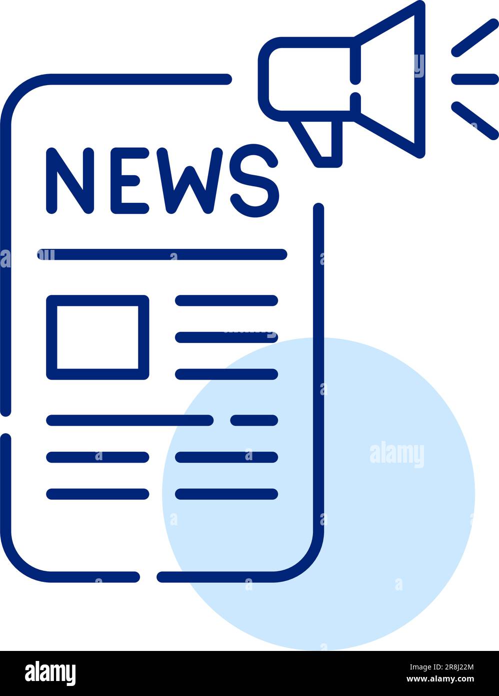 Breaking news notification. Reading online sources from smartphone ...