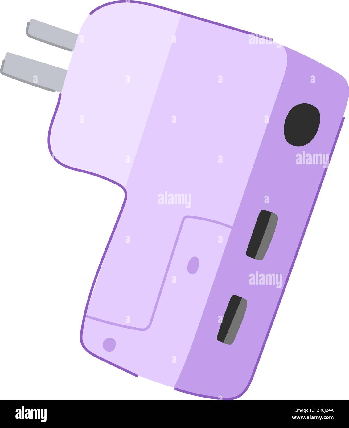 usb power bank cartoon vector illustration Stock Vector Image & Art - Alamy