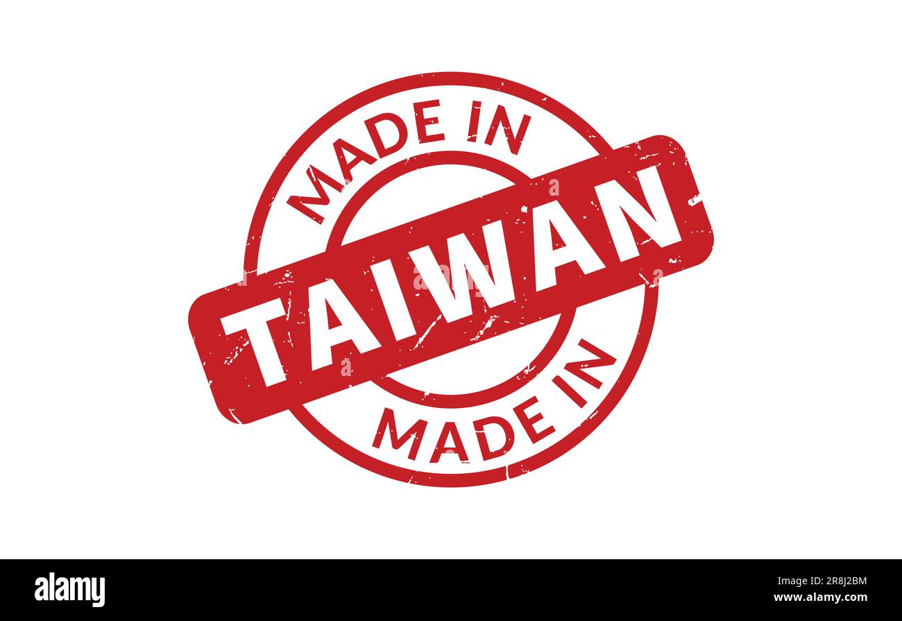 Made in taiwan label Stock Vector Images - Alamy