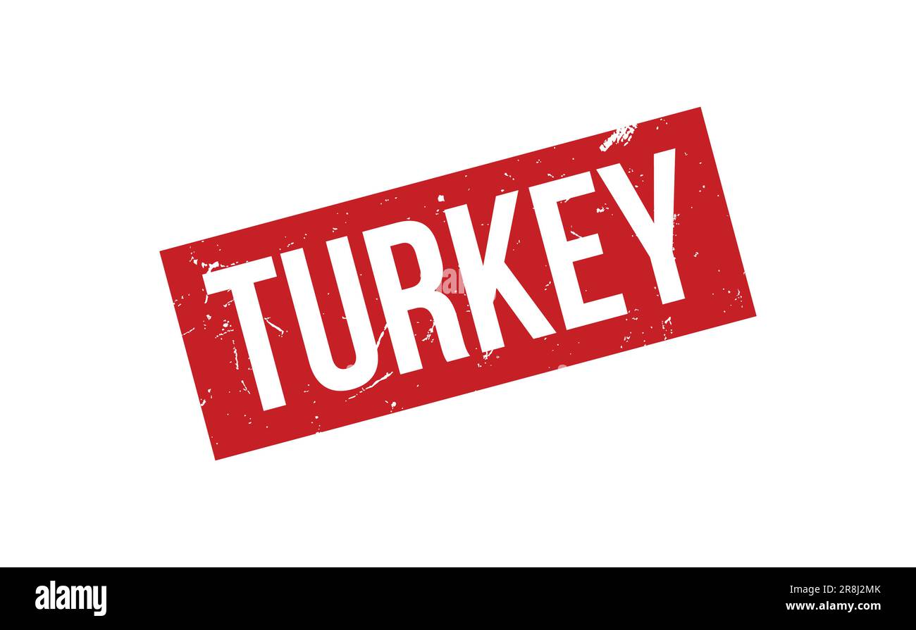 Turkey stamp vector vectors hi-res stock photography and images - Alamy